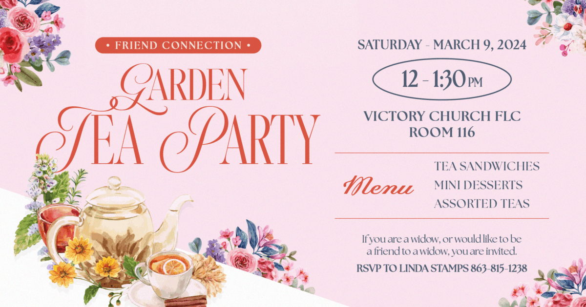 Widow's Ministry Tea Social 2024 | Victory Church