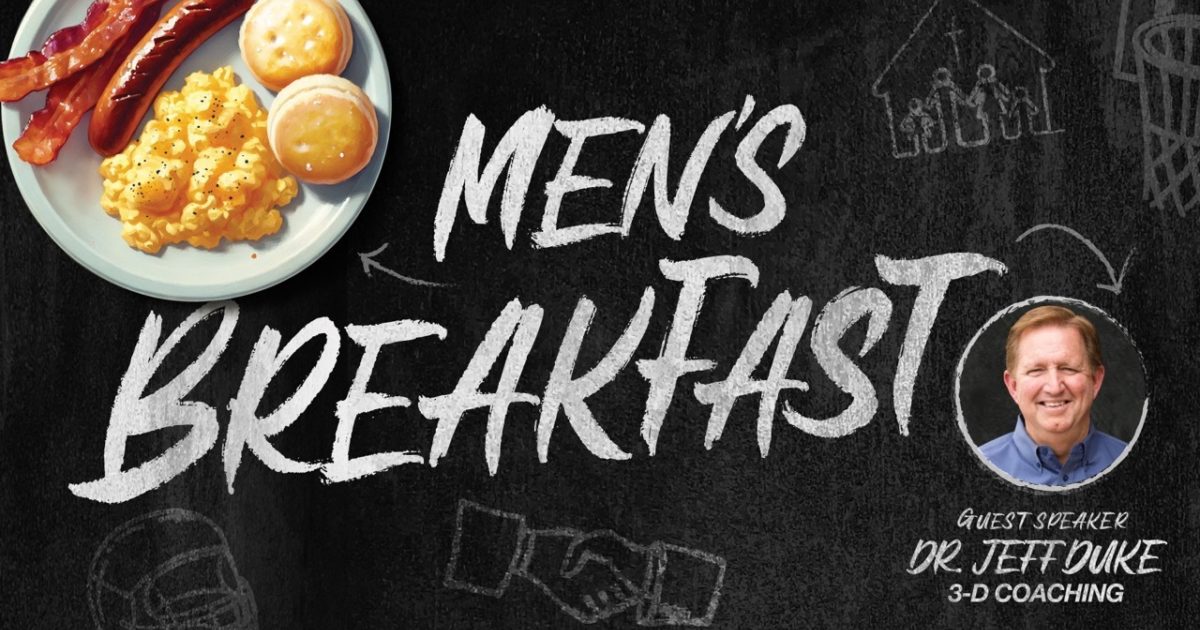 Men's Breakfast with 3D Coaching Expert Dr. Jeff Duke | Victory Church